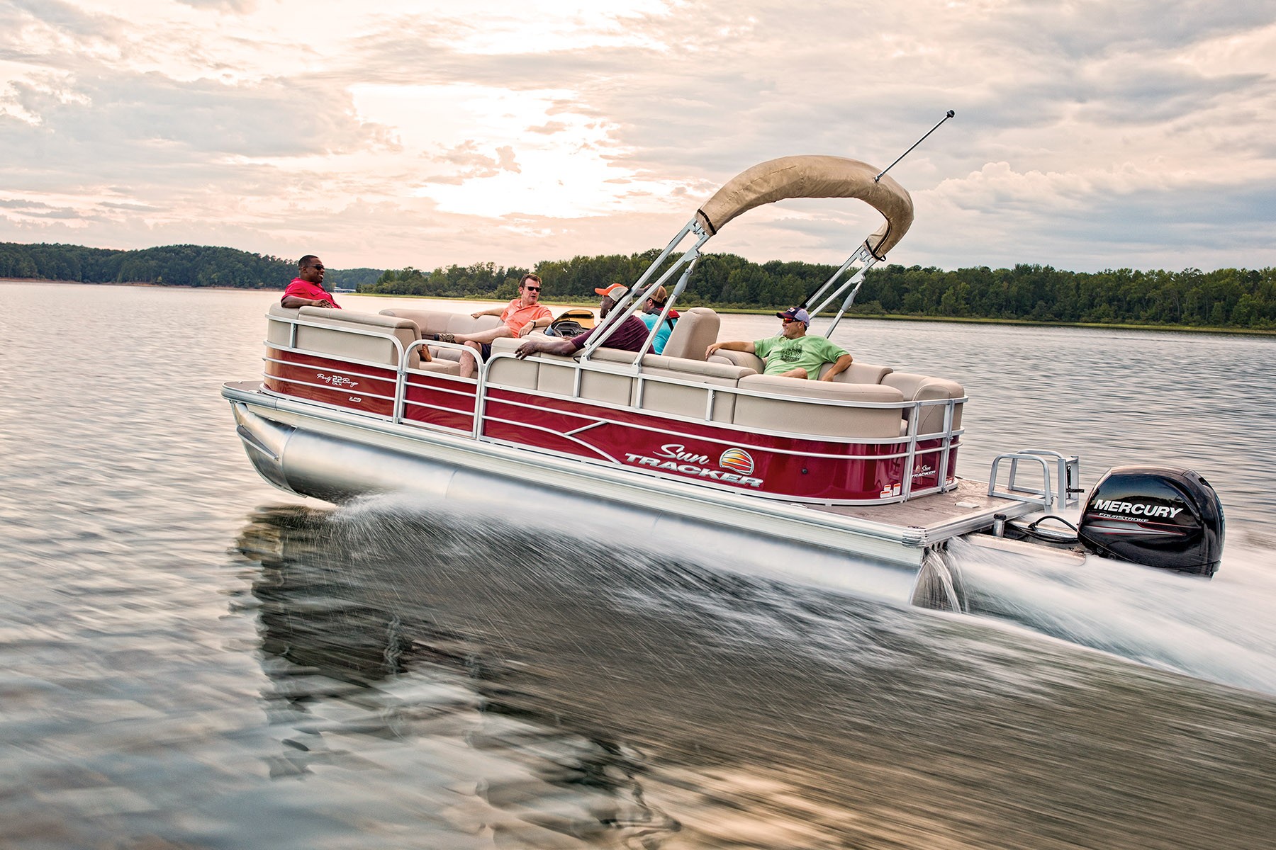 Sun Tracker Pontoon Model Comparison