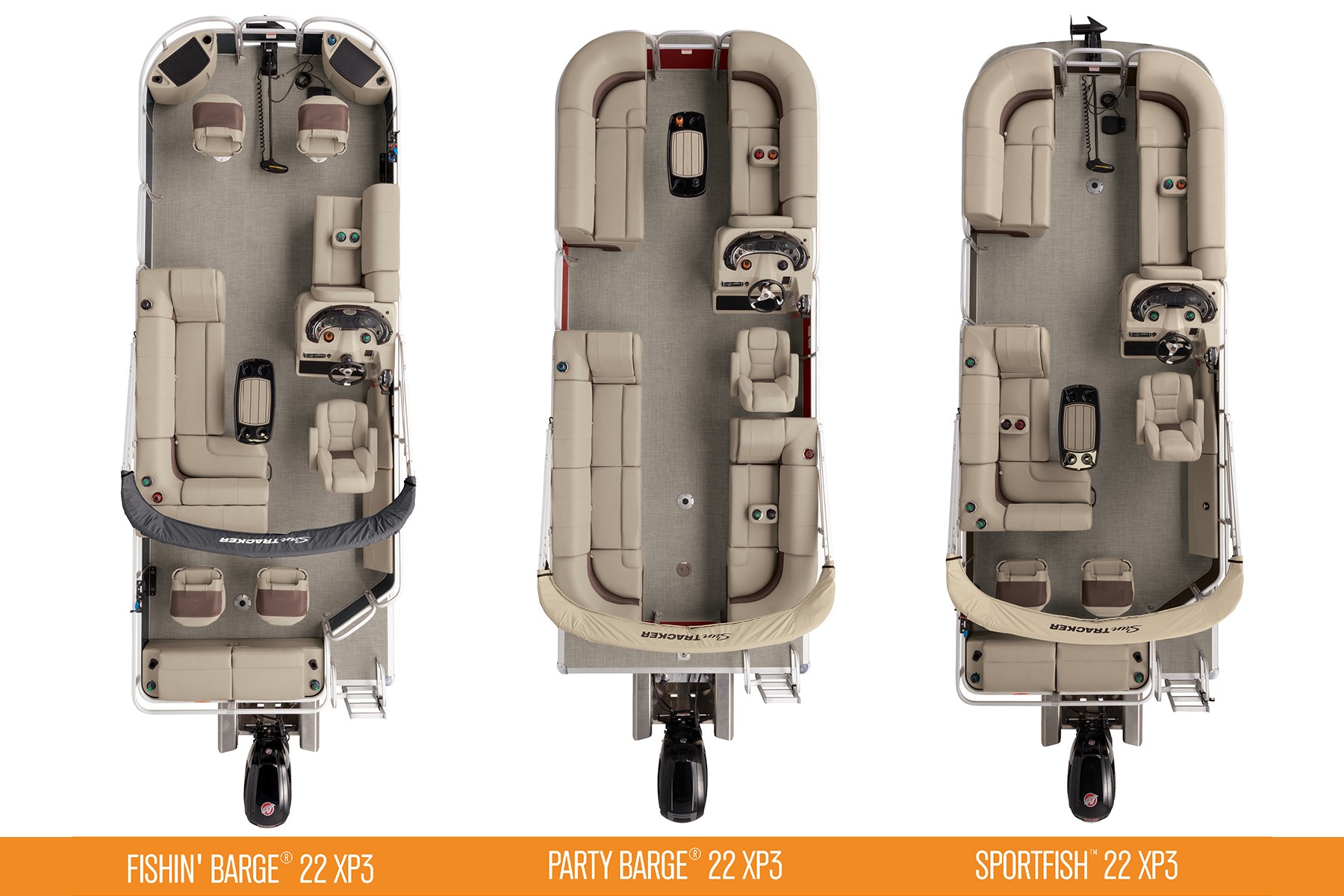 Sun Tracker Pontoon Model Comparison
