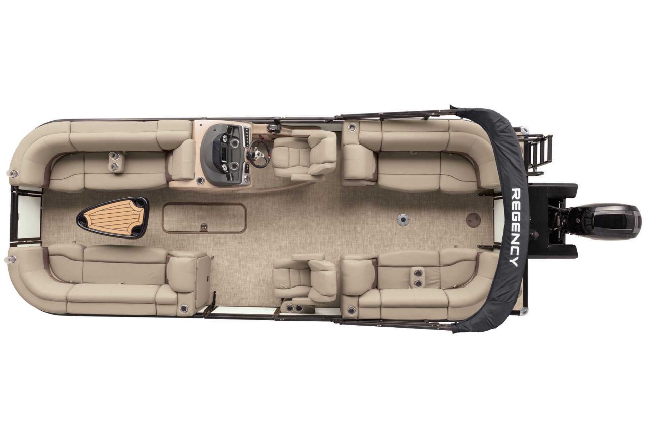 REGENCY Luxury Pontoons at Bass Pro and Cabela's Boating Centers