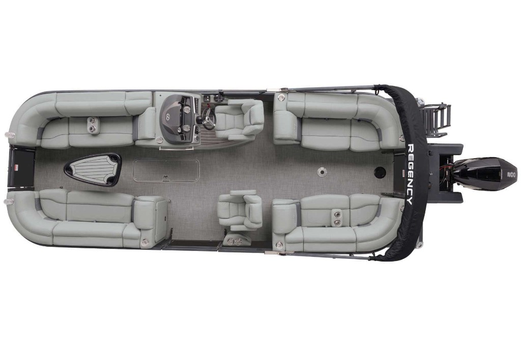 REGENCY Luxury Pontoons at Bass Pro and Cabela's Boating Centers