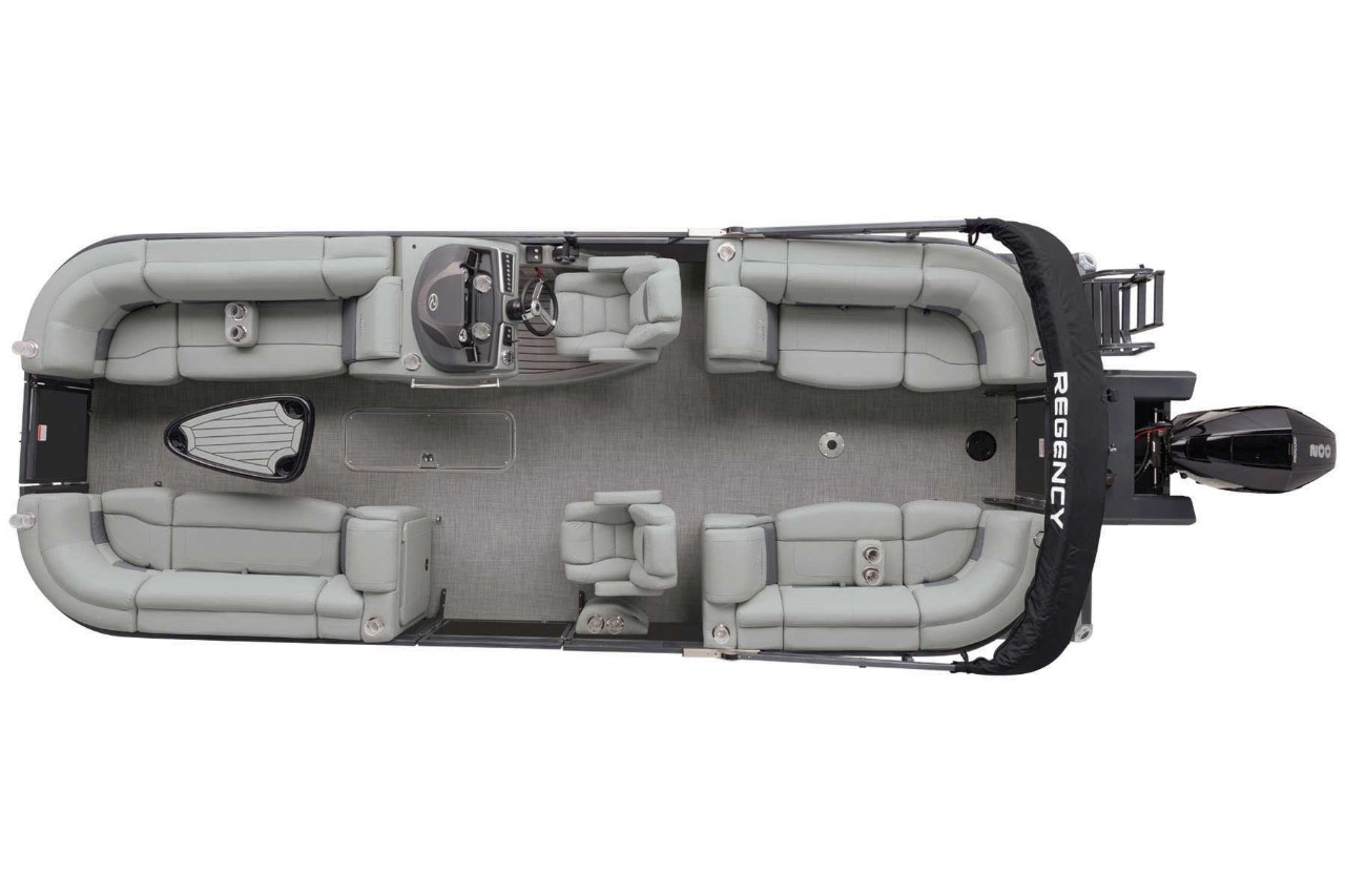 REGENCY Luxury Pontoons at Bass Pro and Cabela's Boating Centers