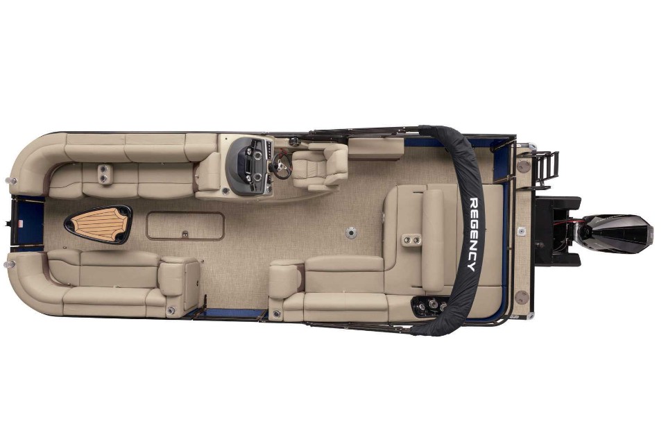 REGENCY Luxury Pontoons at Bass Pro and Cabela's Boating Centers