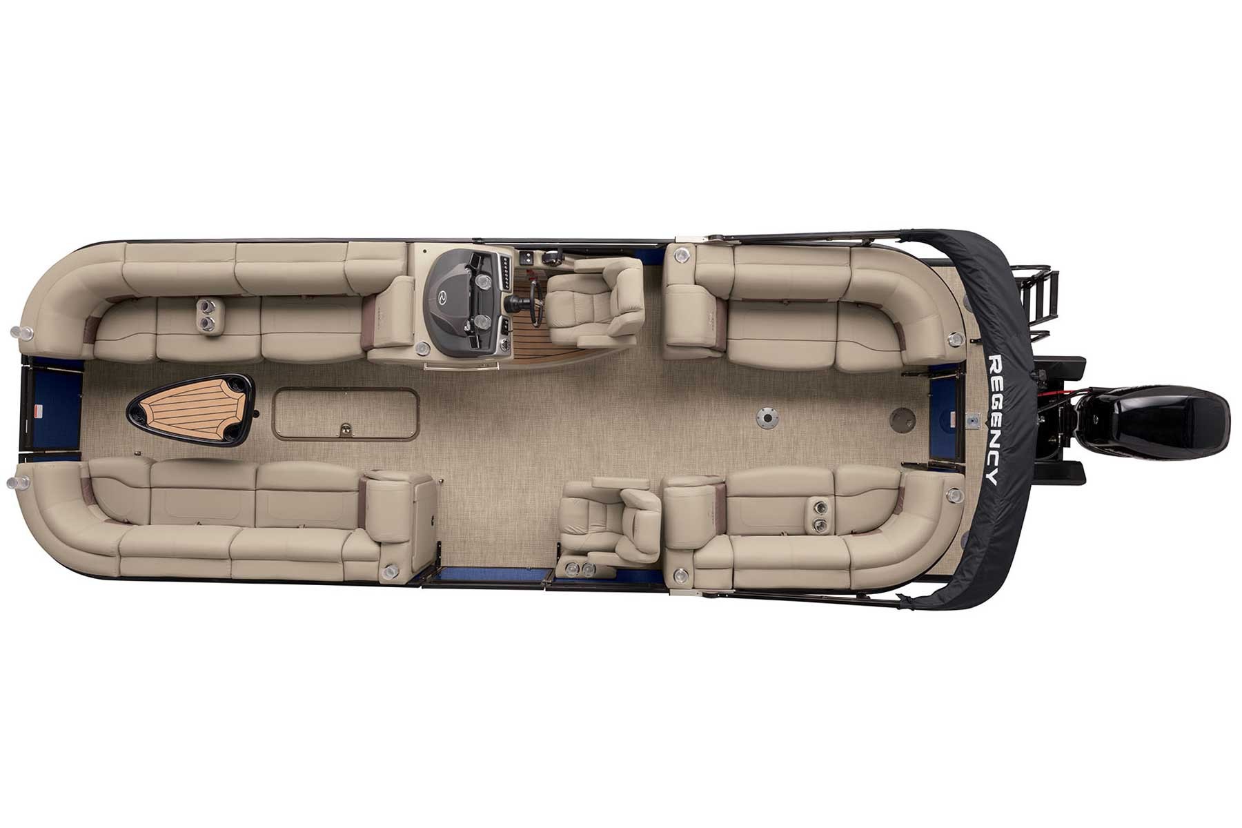 REGENCY Luxury Pontoons at Bass Pro and Cabela's Boating Centers