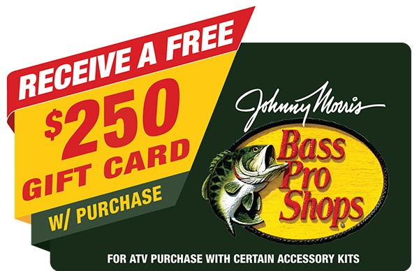 Boat and ATV Special Offers at Bass Pro Shops and Cabela's Boating Centers