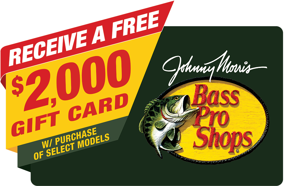 Boat and ATV Special Offers at Bass Pro Shops and Cabela's Boating Centers