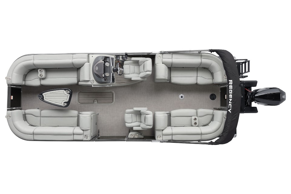 REGENCY Luxury Pontoons at Bass Pro and Cabela's Boating Centers