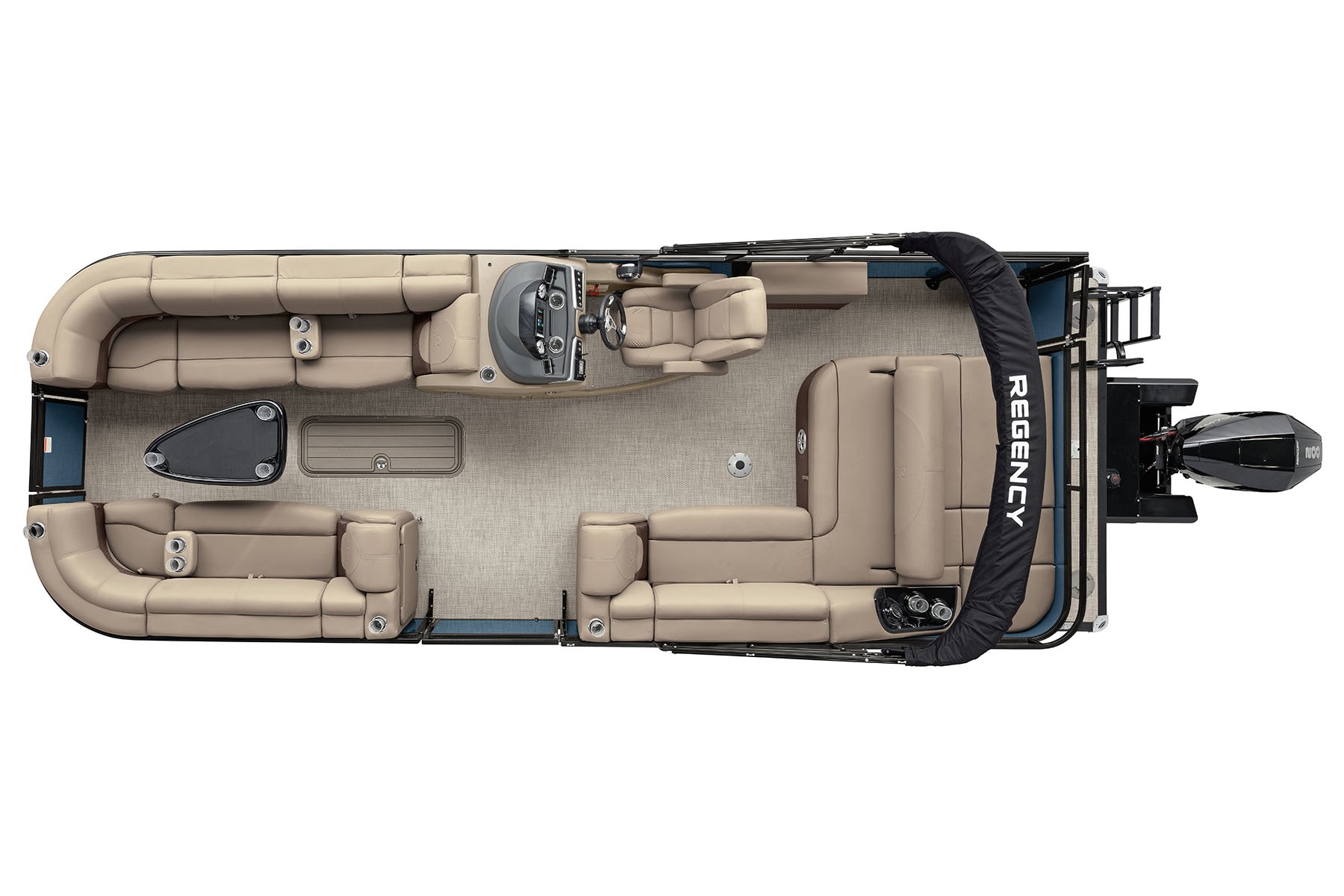 REGENCY Luxury Pontoons at Bass Pro and Cabela's Boating Centers