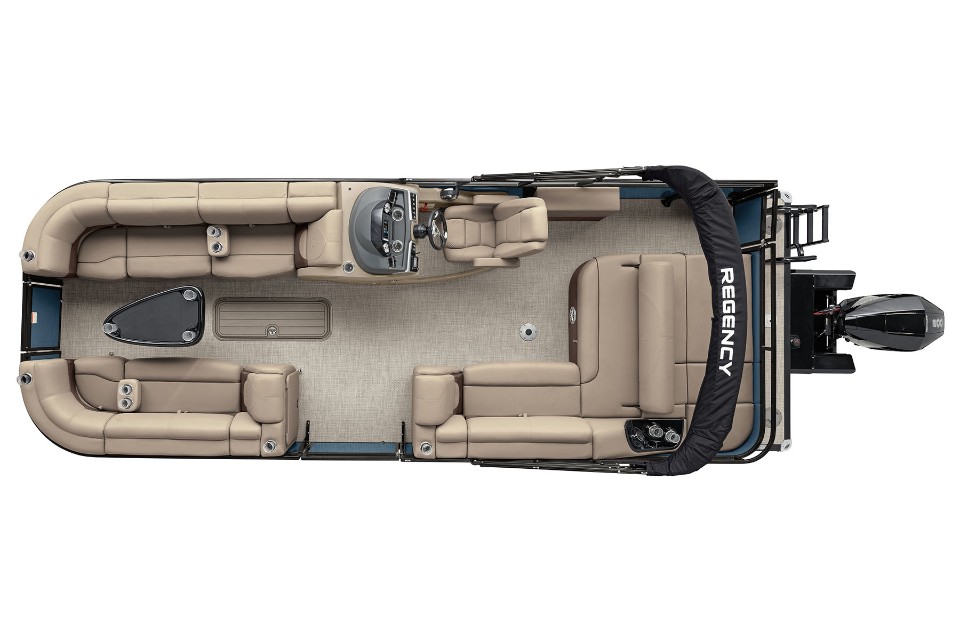 REGENCY Luxury Pontoons at Bass Pro and Cabela's Boating Centers