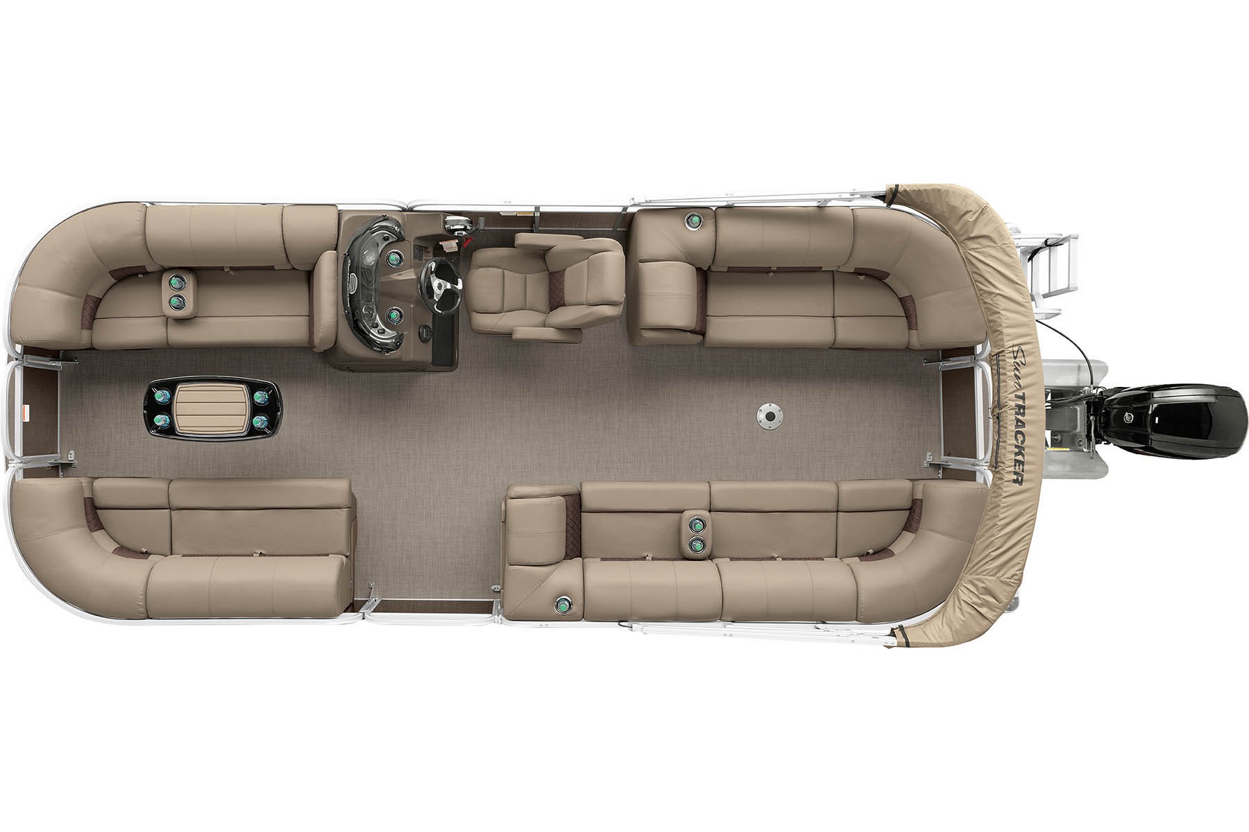 SUN TRACKER Pontoons at Bass Pro and Cabela's Boating Centers